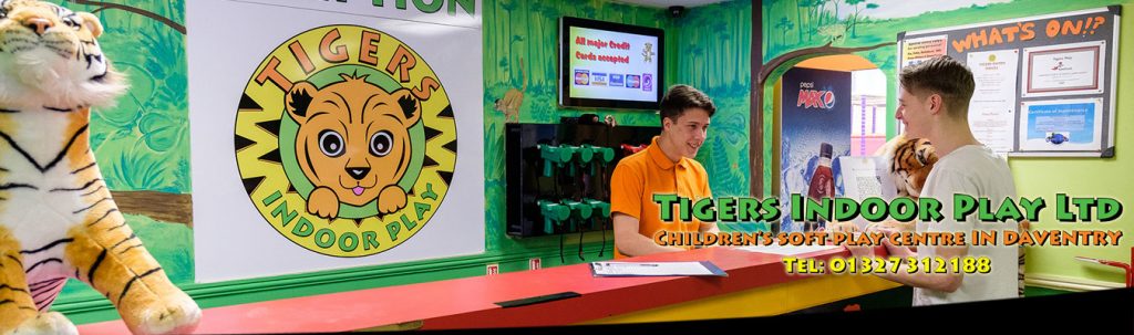 Times and Events - Tigers Indoor Play Daventry